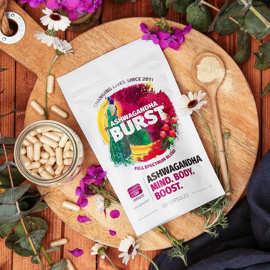 Organic Burst® Superfoods | Spirulina Chlorella Maca Matcha Cacao