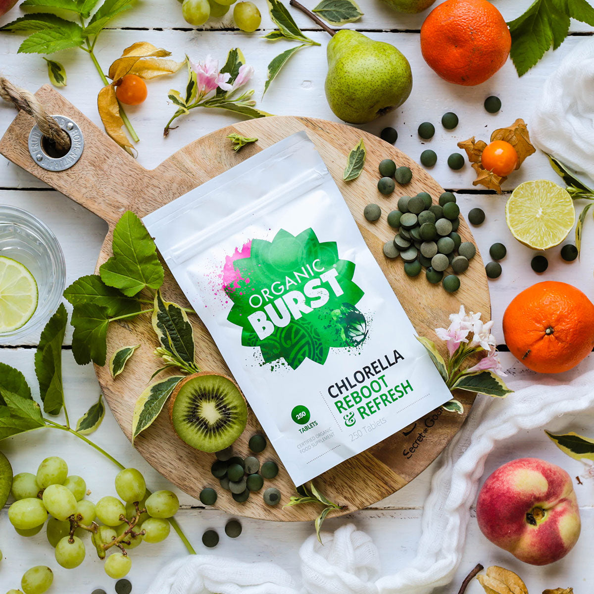 Chlorella by Organic Burst® - Tablets & Powder